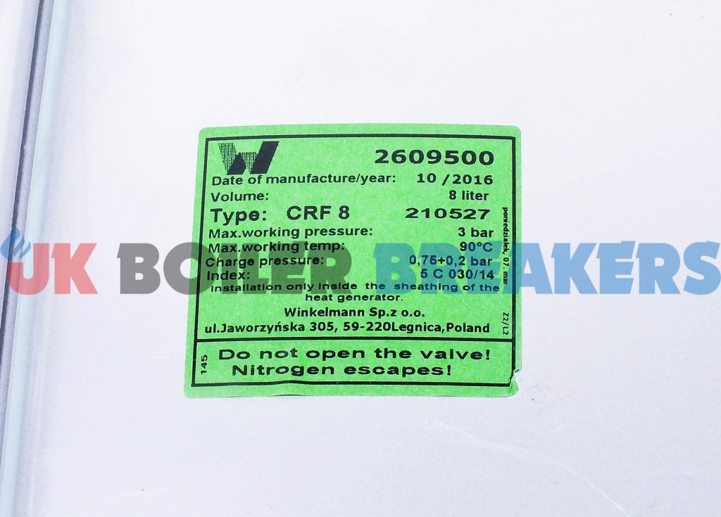 Ideal Expansion Vessel 177540 GC- 47-348-66 - UK BoilerBreakers